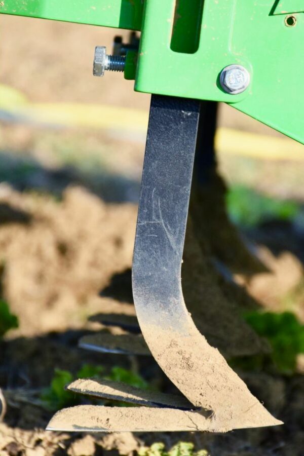 V Shape hoe blades